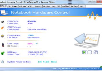 노트북 발열을 낮춰보자 Notebook Hardware Control 2.0 - 리틀캔들